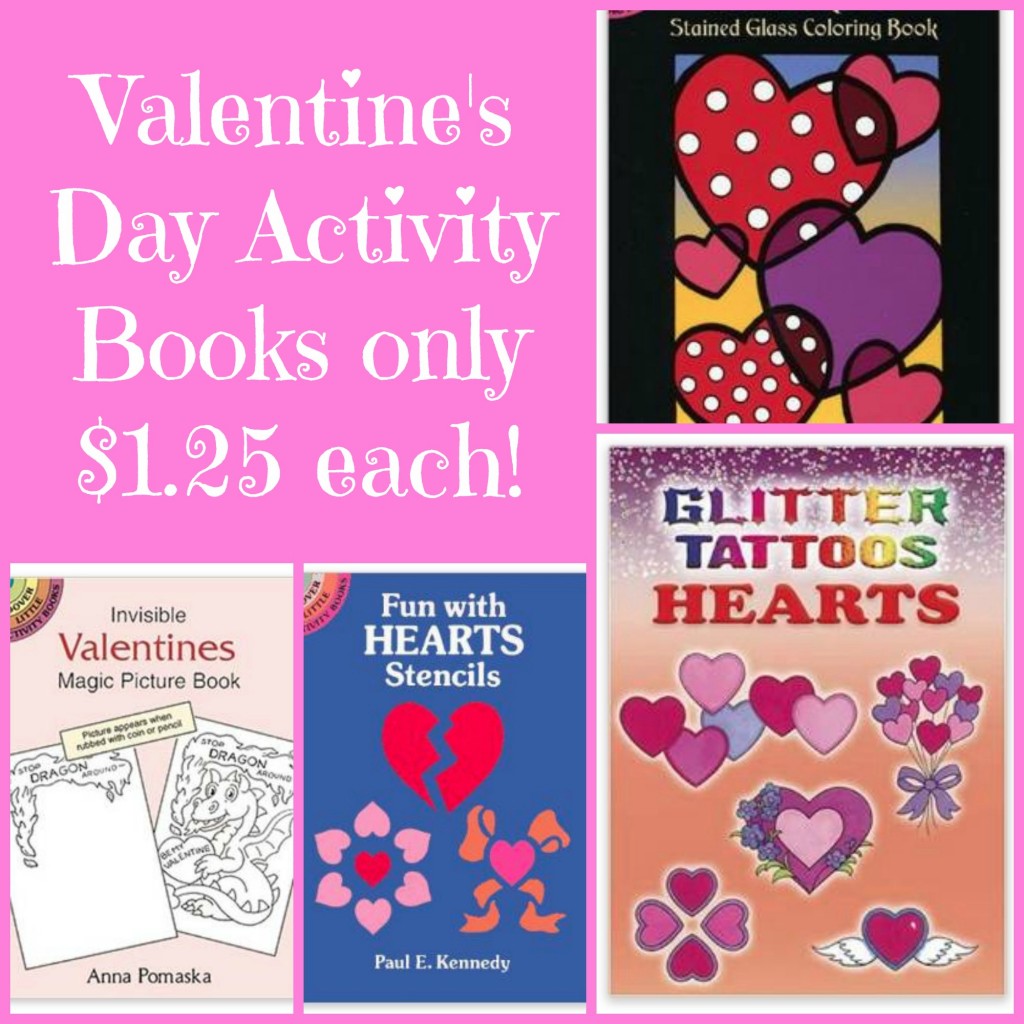 Valentine s Day Activity Books On Sale Valentine s Day Activity Books On Sale