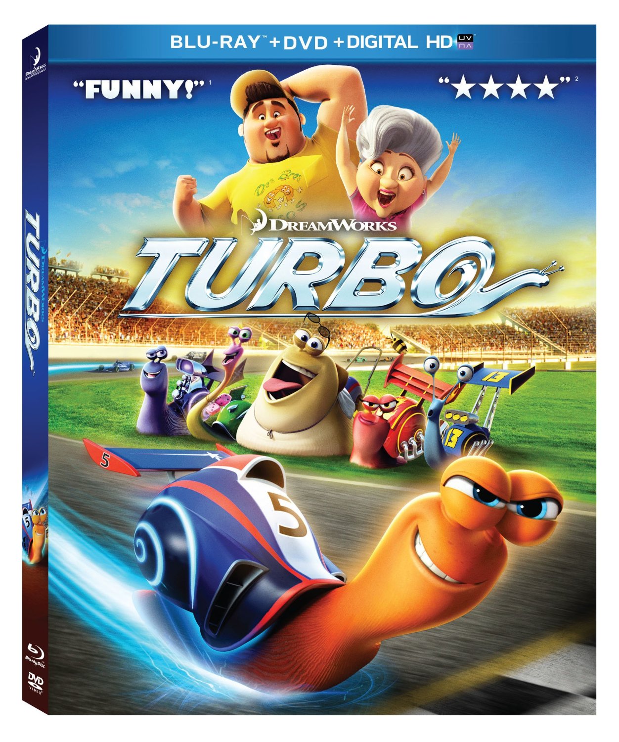 Turbo Blu Ray/DVD Combo Pack only $9.99!